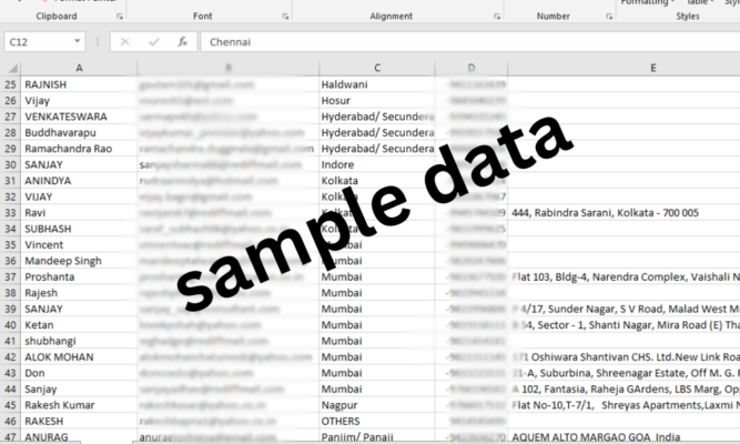 All India Database Of Chartered Accounts - All India Database