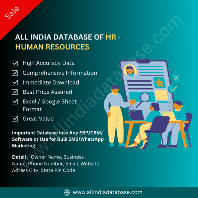 HR - Human Resources Data - All India Database